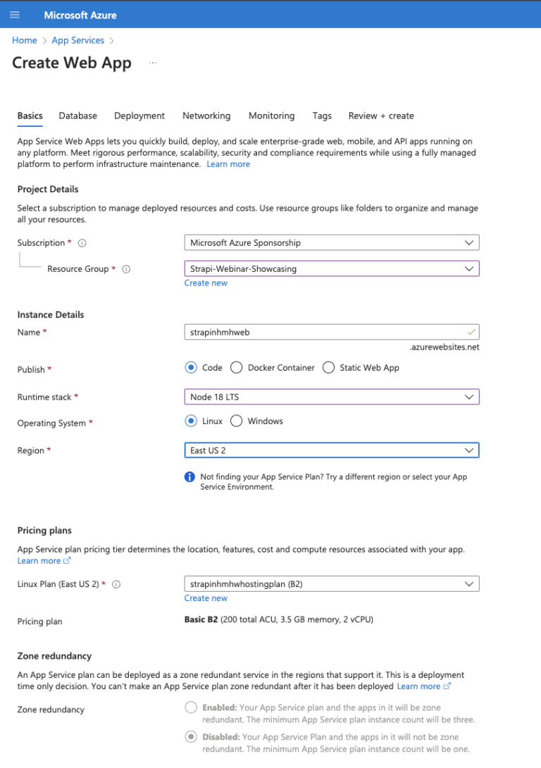 A Comprehensive Guide to Strapi Deployment with Azure Service Apps