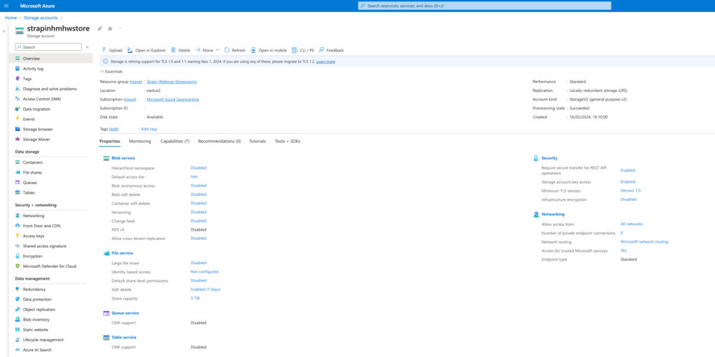 A Comprehensive Guide to Strapi Deployment with Azure Service Apps